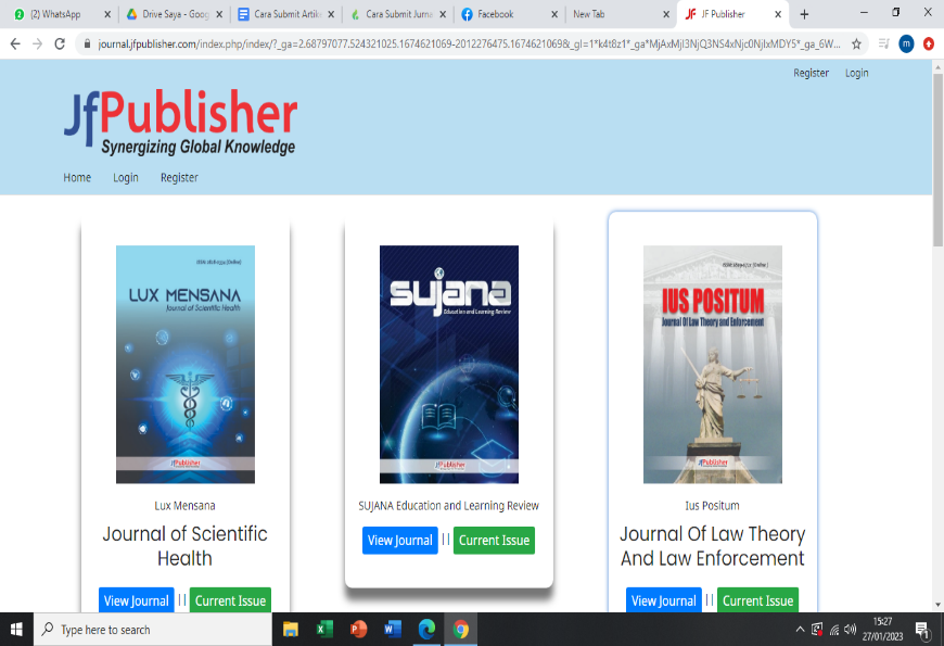 How To Submit Your Manuscript In OJS – Open Journal System